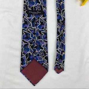 Dior | Accessories | Vintage Christian Dior Abstract Geometric Tie ...